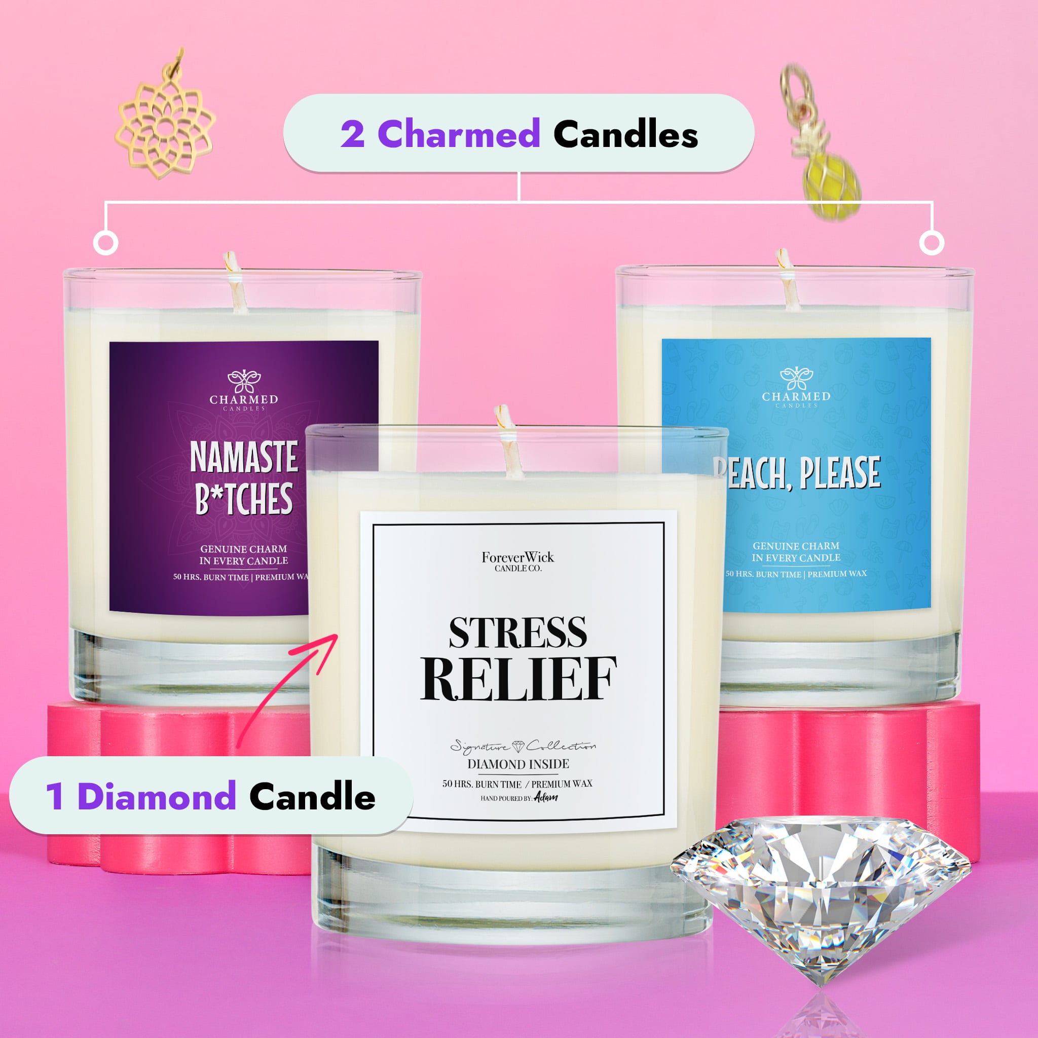 Charmed & Chill Bundle – Charmed Candles