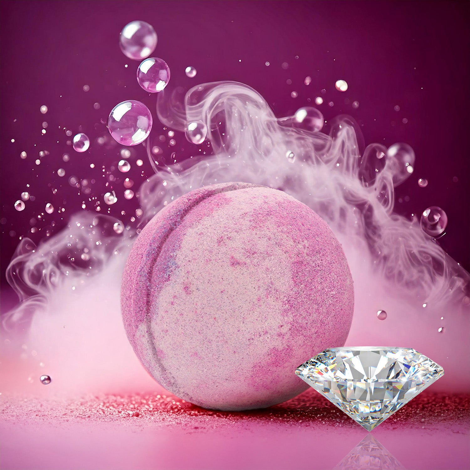 Mystery Diamond Bath Bomb – Charmed Candles
