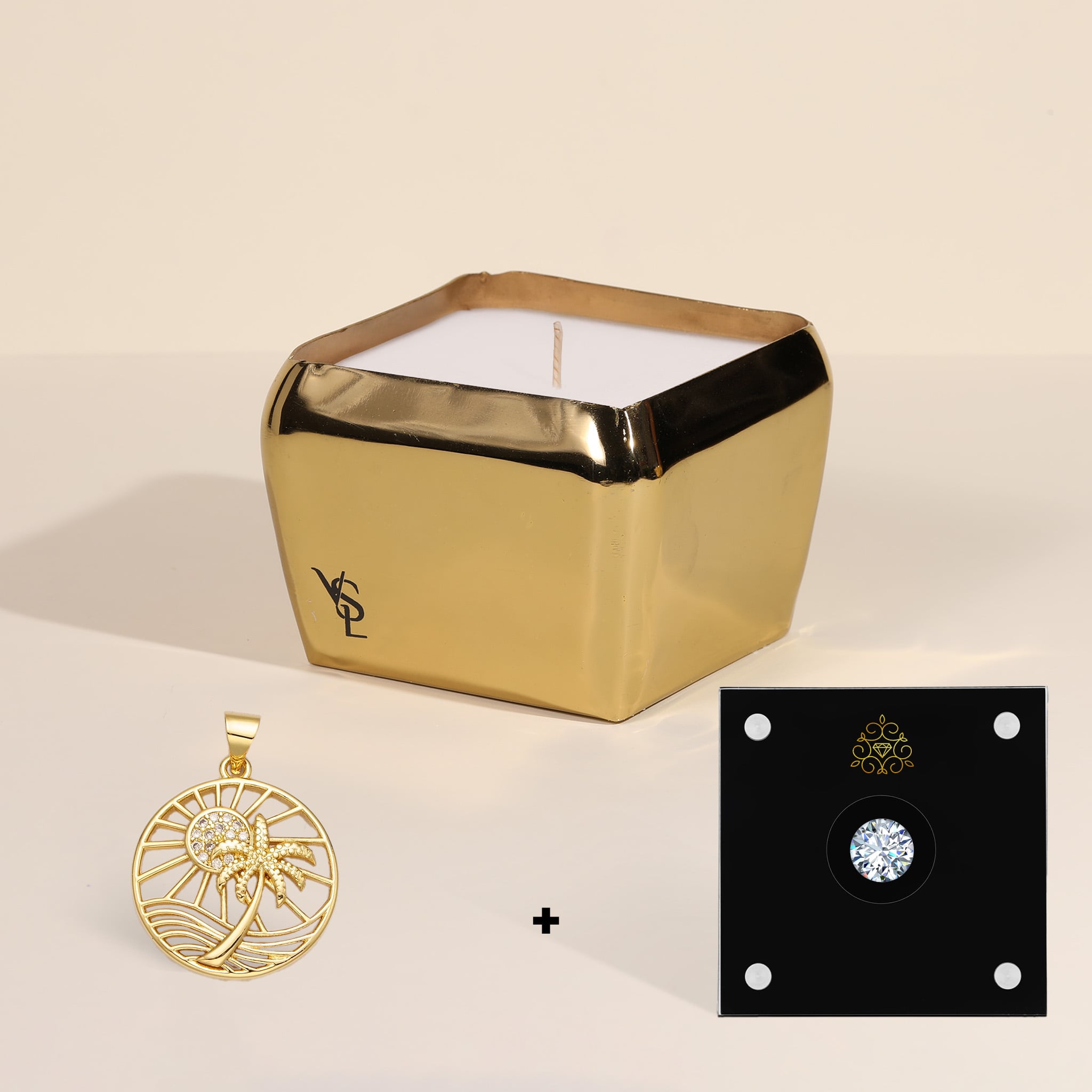 Secret Deal! - Diamond + Charm Candle – Charmed Candles